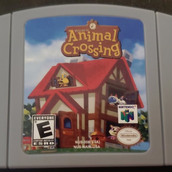 Video Games & Consoles | Animal Crossing Video Game Nintendo 64 N64 ...